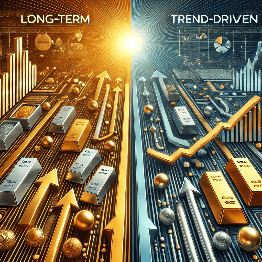 Long-Term vs. Trend-Driven: Which Strategy Wins in Precious Metals?