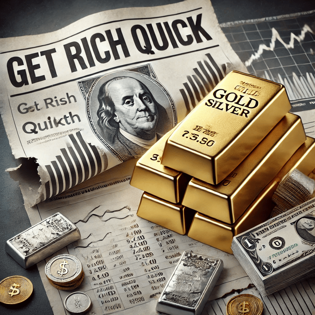 Forget the Get-Rich-Quick Schemes—Gold and Silver Are the Real Play