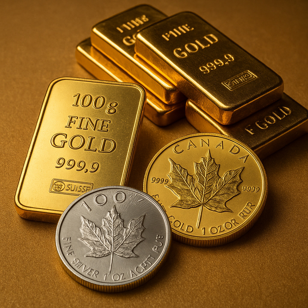 Tracking Gold Price Per Ounce Canada Today and Silver Prices for ...