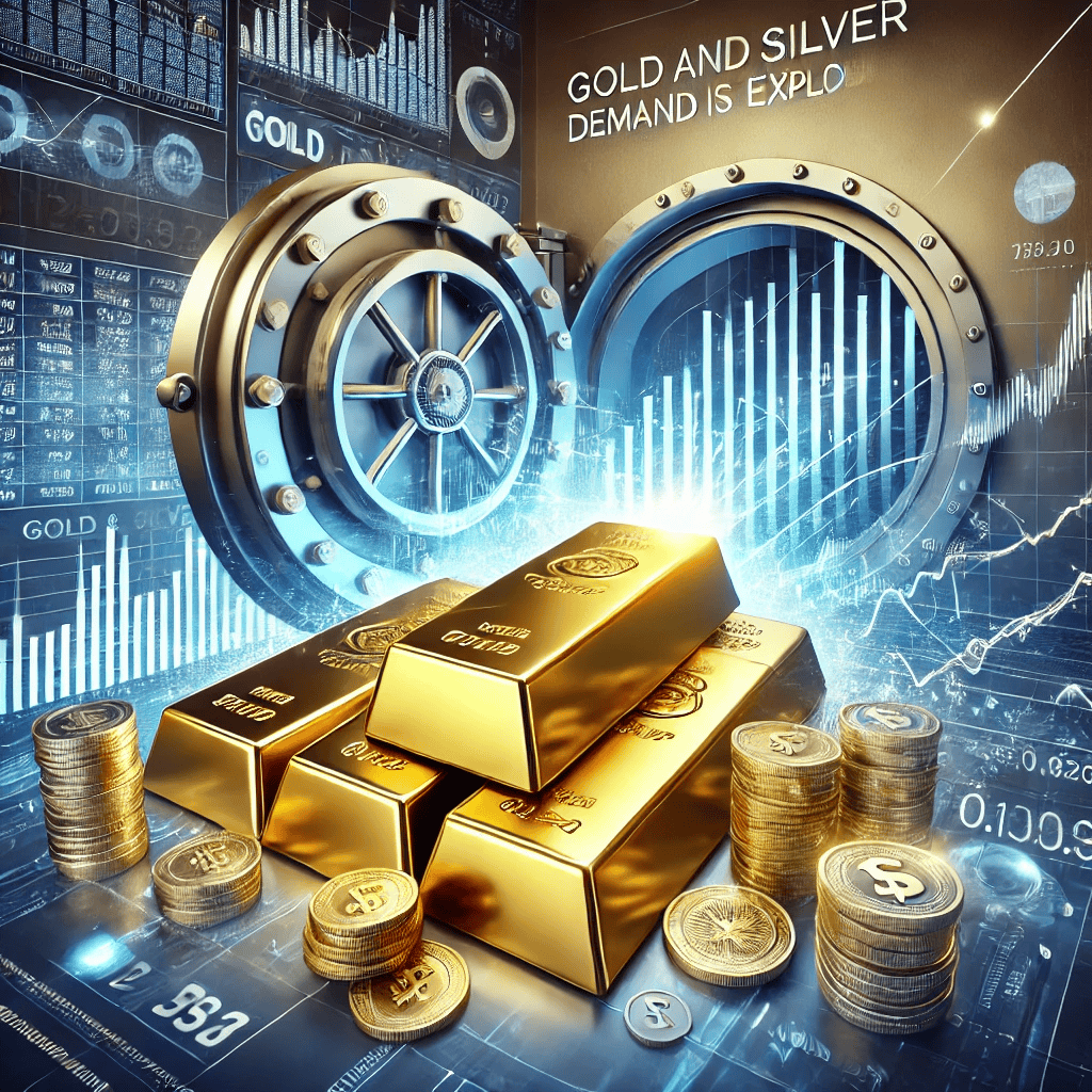 Gold and Silver Demand Is Exploding—Here’s Why You Should Pay Attention