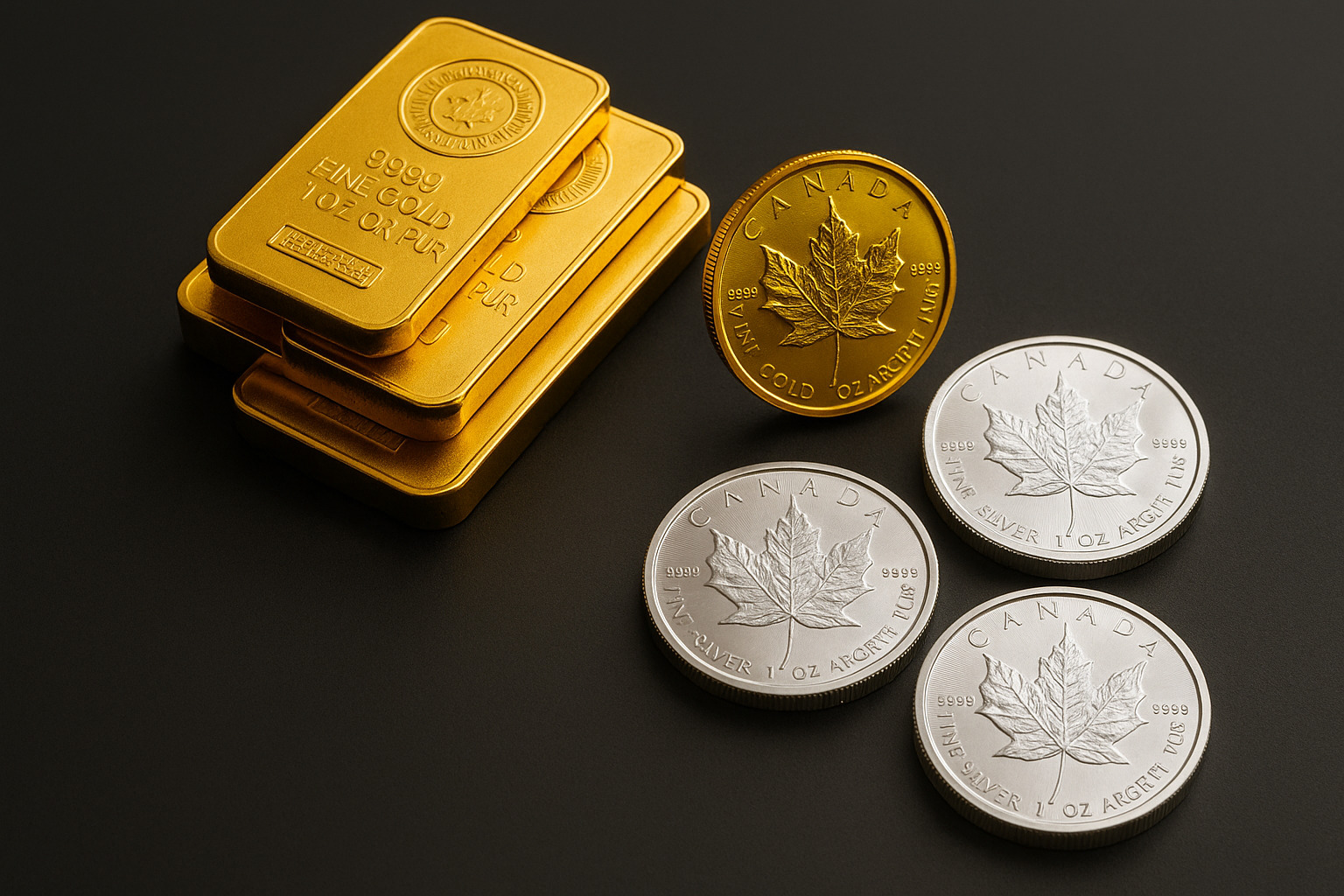 Canada’s Real-Time Bullion Guide: 1oz Gold Pricing, Gold & Silver ...
